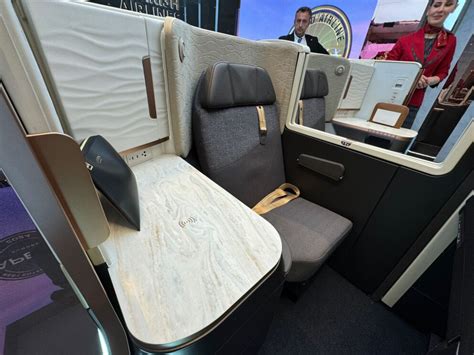 Wow Heres Crystal Turkish Airlines New Business Class The