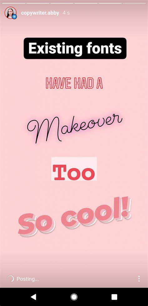 Instagram Launches New Fonts And Stickers For Stories Abby King Webb