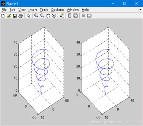 Matlab绘制三维曲线plot3plotmatlab提取的数据plot3 X 与z连线 Csdn博客