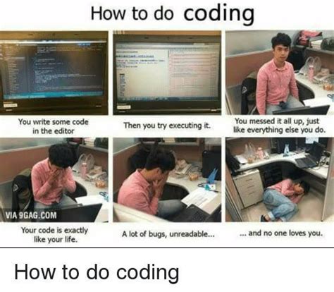The Four Stages Of Programmer Grief ·
