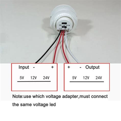Pir Justerbar Bevægelsesføler 5 24v Sensor Ardustore Dk