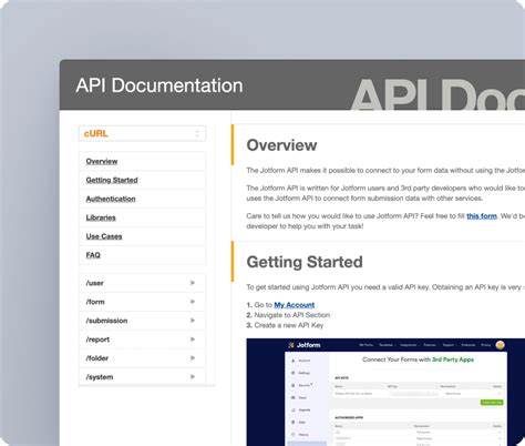 Api Page Jotform Enterprise