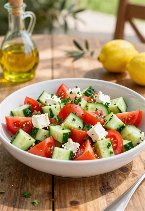 16 Refreshing Cucumber Tomato Salad Recipes With Vinegar And Fresh