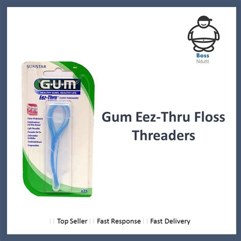 Jual Gum Dental Eez Thru Floss Threaders Shopee Indonesia