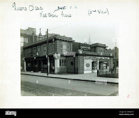 Photograph Of Queens Head Ph Stratford London The Main Side Of The Print Shown Here Depicts
