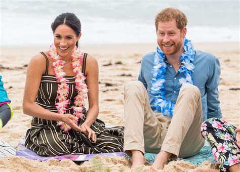 Meghan Markle Is An Island Goddess In 6 6k Beach Dress On Secret
