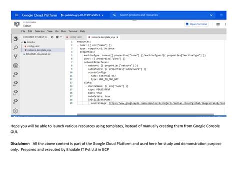 Gcp Deployment Manager Demo Pdf