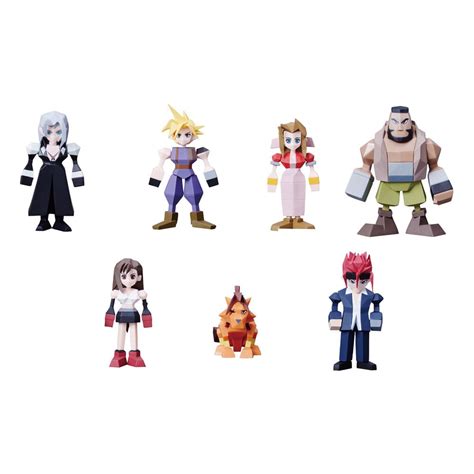 Final Fantasy Vii Polygon Figures Vol 1 6cm Assortment 8 Hobby Figures