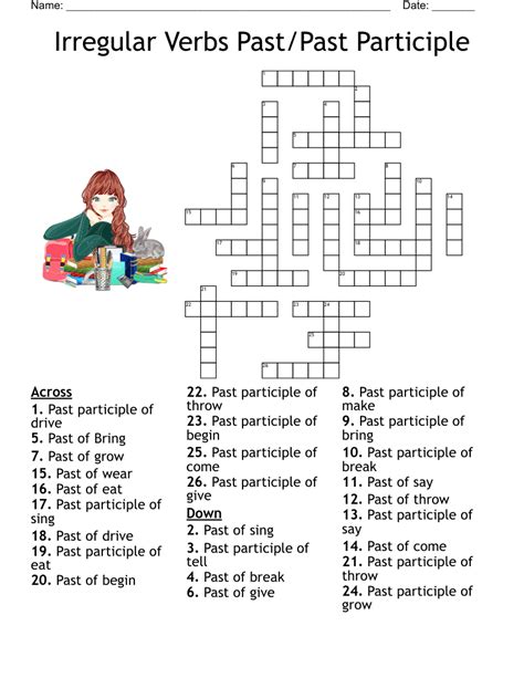 Exercise Regular And Irregular Verbs Fdplearn