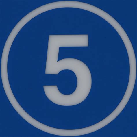 Number 5 A Photo On Flickriver
