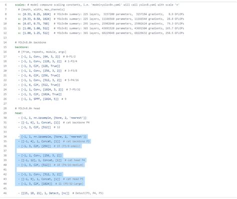Yolov8yaml Modifying To Reduce The Depth · Issue 3958 · Ultralytics