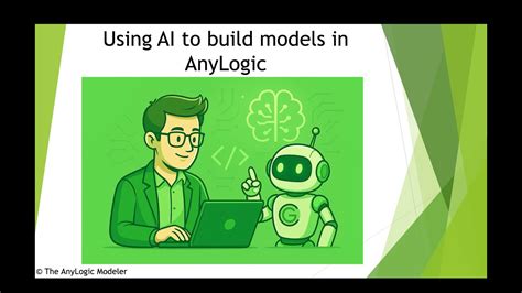 Using Ai To Help Build Anylogic Simulation Models Youtube