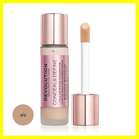 Makeup Revolution Conceal And Define Foundation 23ml F6 Konvy Thaipick