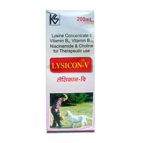 Buy Lysicon V Syp 200 Ml In Wholesale Price Online B2b Retailershakti