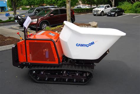 Canycom Sc75pd Compact Concrete Buggy Track Machinery Concrete Buggies Tracked Carriers