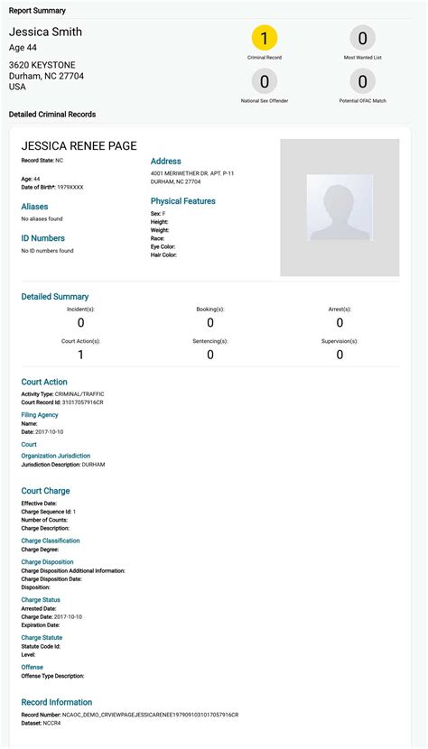 Sample Criminal Report Tenant Screening For Landlords And Property