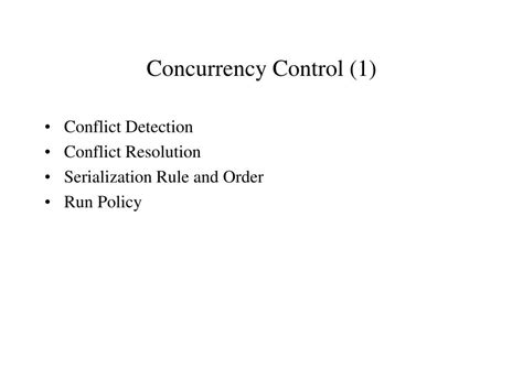 Ppt Real Time Database Scheduling And Concurrency Control Powerpoint Presentation Id 1427578