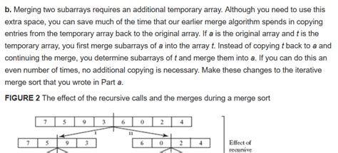 Solved Segment 98 Introduced You To An Iterative Merge