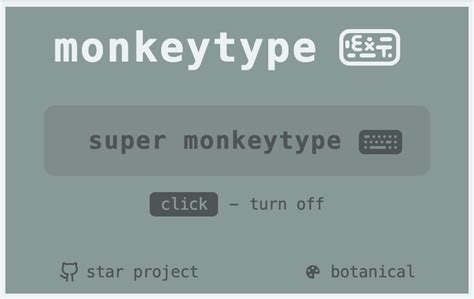 Github Ridemountainpig Monkeytype Chrome Extension Let You Type More Faster And Accurate In