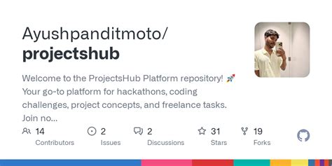 Github Ayushpanditmotoprojectshub Welcome To The Projectshub Platform Repository 🚀your Go