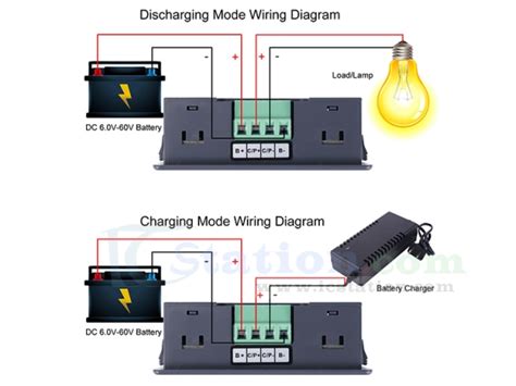 Coulometer Meter Lead Acid Battery Voltage Monitor Battery Capacity Monitor A Charge