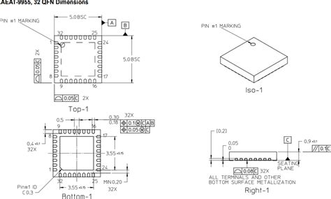 Aeat 9955 Programmable Angular Magnetic Encoder Broadcom Mouser