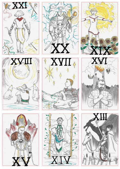 Dragon Age Tarot Sketches Spoilers All Rdragonage