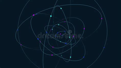 colorful interconnected network of lines and dots in circular pattern