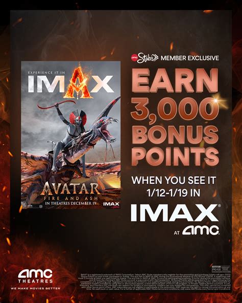 Amc Register And Get Tickets To Experience Avatar Fire And Ash In