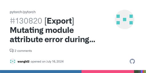 Export Mutating Module Attribute Error During Export On Yolox · Issue