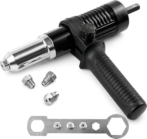 Sandfren Car Pop Rivet Gun Adapter Kit Vehicle Electric