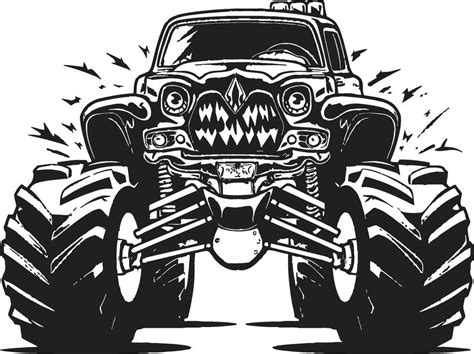 Monster Truck Front Vector Art Icons And Graphics For Free Download