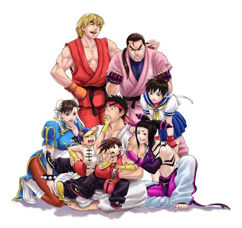Chun Li Han Juri Hibiki Dan Kasugano Sakura Ken Masters And Others