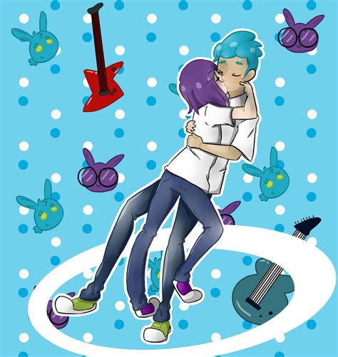 Bon X Bonnie Kiss Fnafhs By Iamanoldtrash On Deviantart