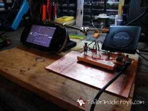 LED PSP Mod With Controller Board