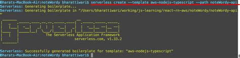 Installing Serverless Framework Part ɪ Building Serverless Api│story