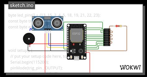 Parkingassistsap2206 Wokwi Esp32 Stm32 Arduino Simulator