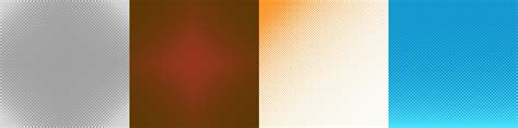 Abstract Halftone Pattern Collection 47450449 Vector Art At Vecteezy