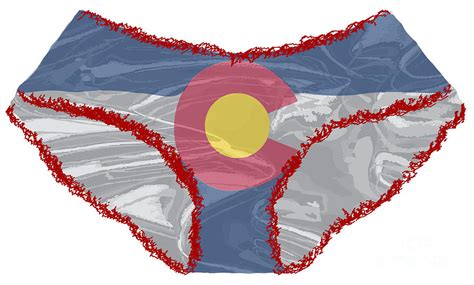 Colorado Flag Panties Digital Art By Bigalbaloo Stock Fine Art America