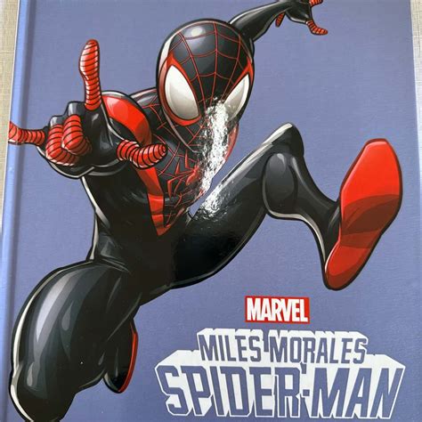 Miles Morales Spider Man Hardcover Storybook From The Marvel Hero