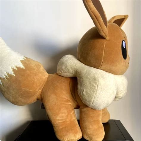 Original Pokemon Eevee Giant Plush Toy Soft Stuffed Doll 50cm High Quality 4785337199 Original Pokemon Eevee Giant Plush Toy Soft Stuffed Doll 50cm High Quality 4785337199