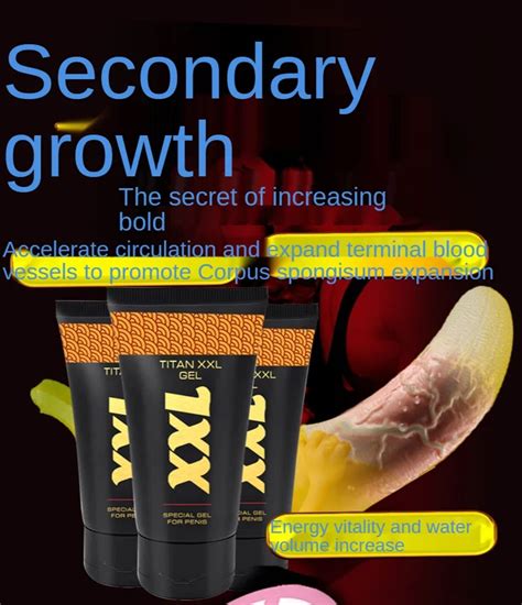 Titan Xxl 50ml Herbal Male Penis Enlargement Cream Gel Dick Cock Size