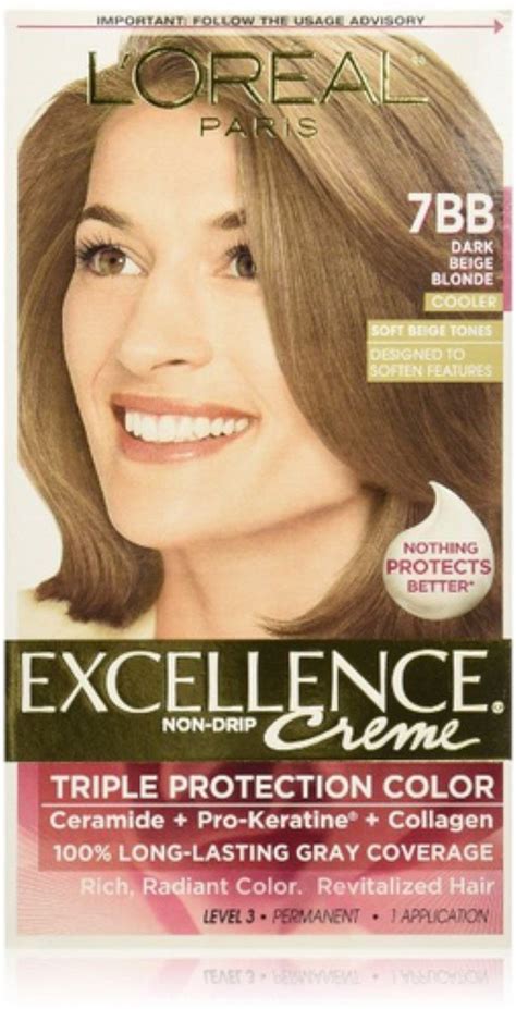 Exc Hc Bge Blnd 7bb R Size 1ct Loreal Excellence Creme Hair Color