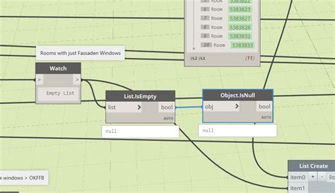 Listcreate Node Return Null Lists Logic Dynamo