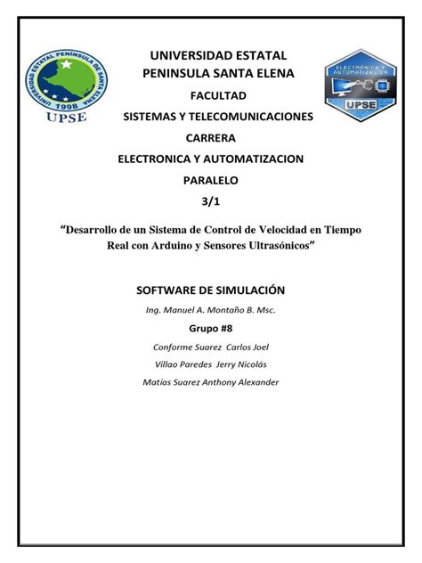Matlab Y Sensor Ultrasónico Pdf Arduino Ultrasonido