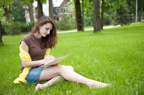 Making Notes Stock Image Image Of Adult Learn Hair 15555703