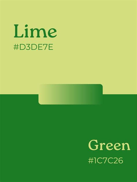 Fav Color Combos Lime Color Code Color Palette Lime Green Lemon