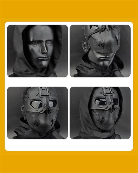 Wild Survival Hood Full Face Mask Set Techwear Official