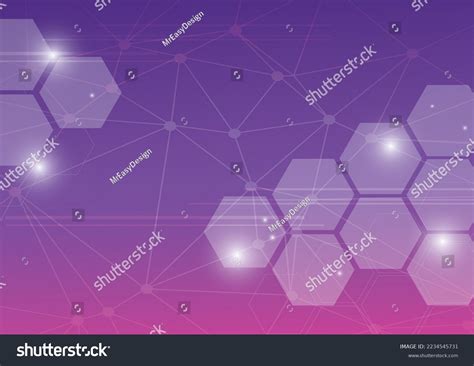 Tech Background Concept Virtual Space Technology Stock Vector Royalty Free 2234545731