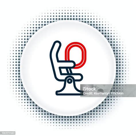 흰색 배경에 격리 된 라인 비행기 좌석 아이콘 다채로운 개요 개념 벡터 경제에 대한 스톡 벡터 아트 및 기타 이미지 경제